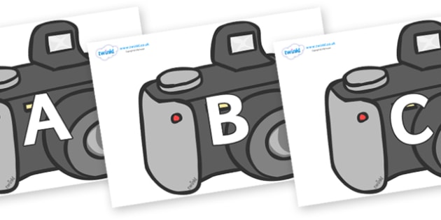 FREE! - A-Z Alphabet on Cameras (teacher made)