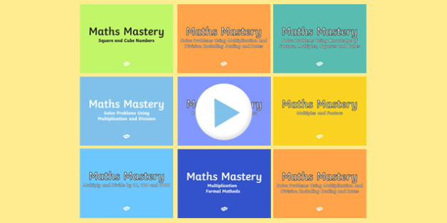 Year 5 Multiplication and Division Maths Mastery Activities Resource Pack