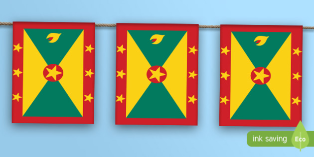 Grenada Flag Bunting