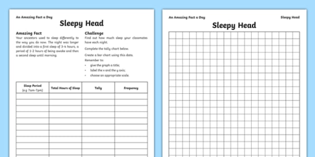 Sleepy Head Worksheet / Worksheet, worksheet