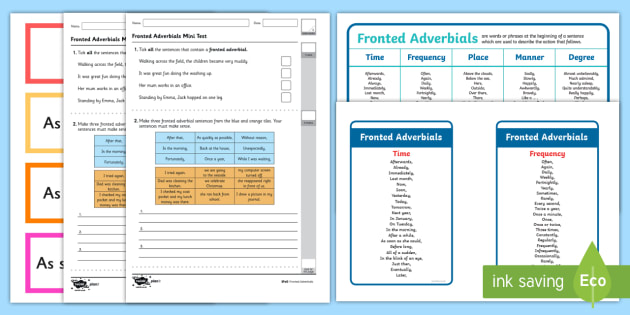 Fronted Adverbials KS2 (teacher made)