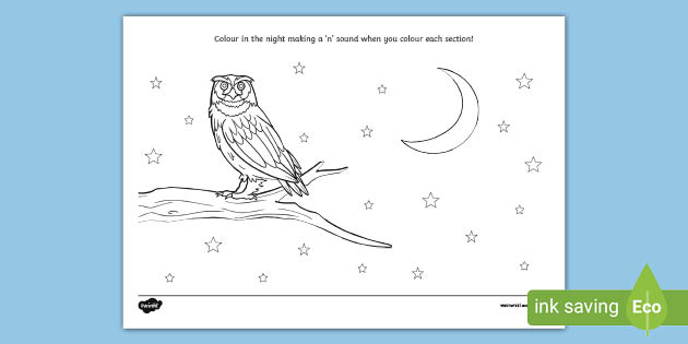 FREE! - Initial n Sound Production Colouring Sheet