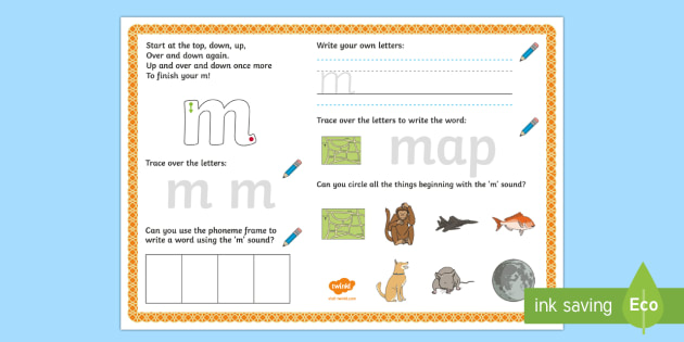 'M' Sound Phonics Resources | twinkl.co.uk