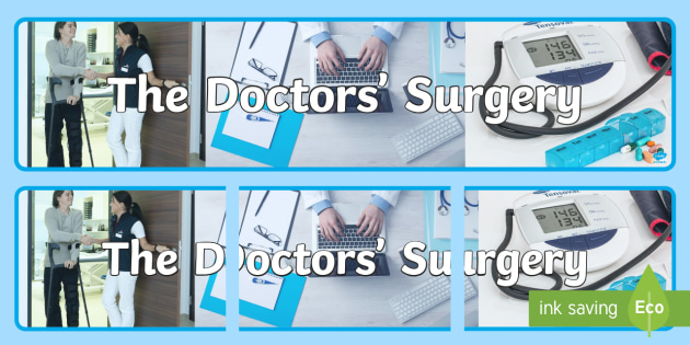 The Doctors' Surgery Aistear Photo Display Banner