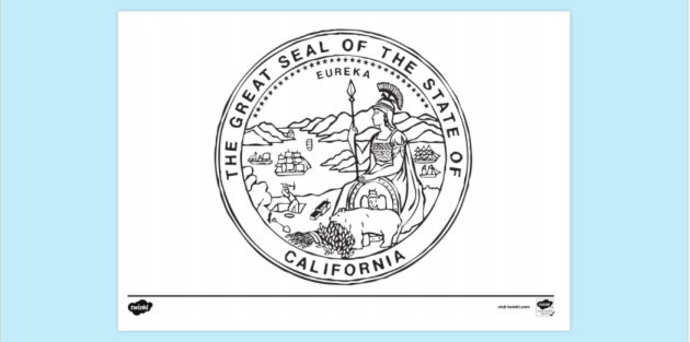 FREE! - California Colouring Page | Colouring Sheets