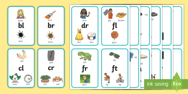 What are Consonant Clusters Phonics Teaching