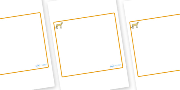 FREE! - Cheetah Themed Editable Classroom Area Display Sign