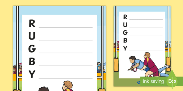State of Origin: Rugby Acrostic Poem