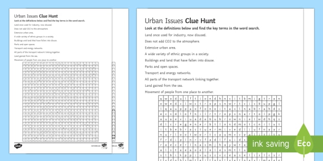Urban Issues Resources | twinkl.co.uk