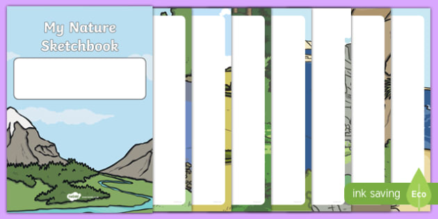 My Nature Sketchbook Activity Booklet-Scottish