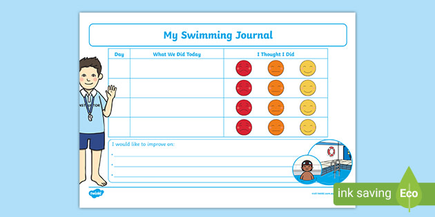 My Swimming Journal (teacher made)