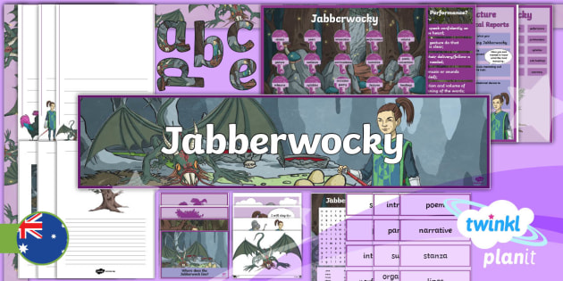 PlanIt English Year 5 Animals: Jabberwocky Display Pack
