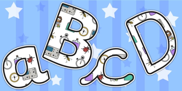 👉 Investigation Area Themed Size Editable Display Lettering