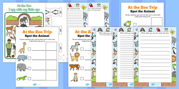 At the Zoo Trip Pack