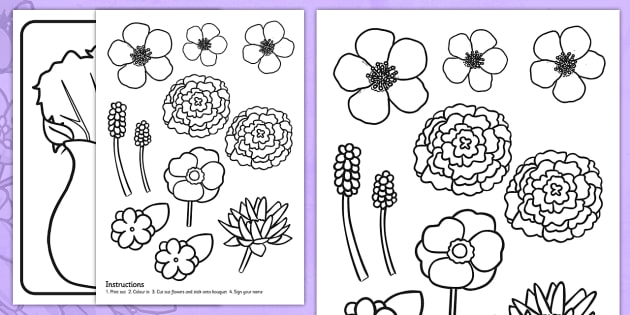 Mothers Day Colouring Activity (teacher made)