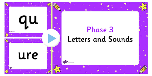 Letters and Sounds Phase 3 PowerPoint - letters, sounds, phase 3