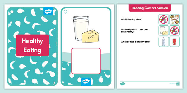 Healthy Eating Early Adapted Reader