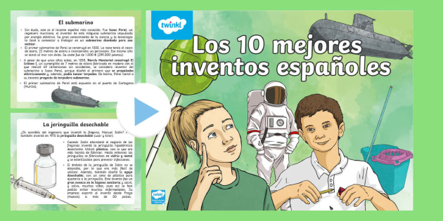 Presentación: Los 10 mejores inventos españoles