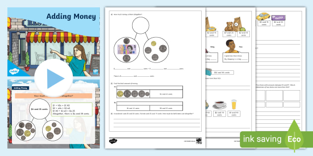 Adding Money Resource Pack - Year 3 Maths - Twinkl