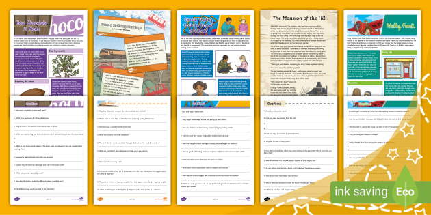 Year 5 Reading Comprehension Parent Guide and Activity Ideas - Twinkl ...