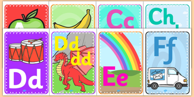 👉 A4 Welsh Alphabet Letters Display Posters (Teacher-made)