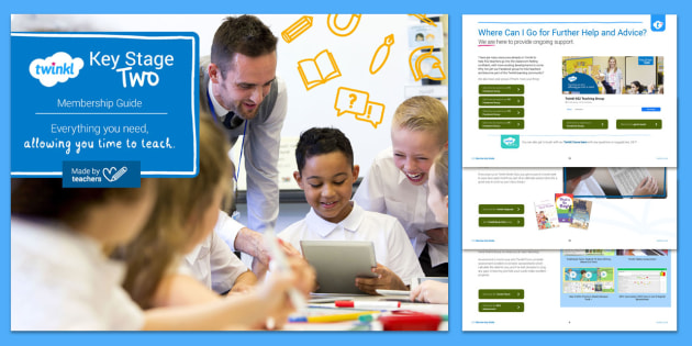 FREE! - KS2 Teacher Membership Guide (teacher made)