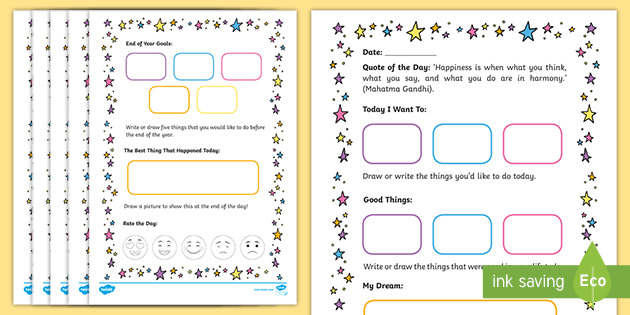 Wellbeing Weekly Journal Pack 3 (5-7) (teacher made)