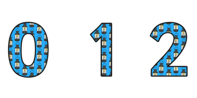 Cut-Out Numbers | twinkl.com.au