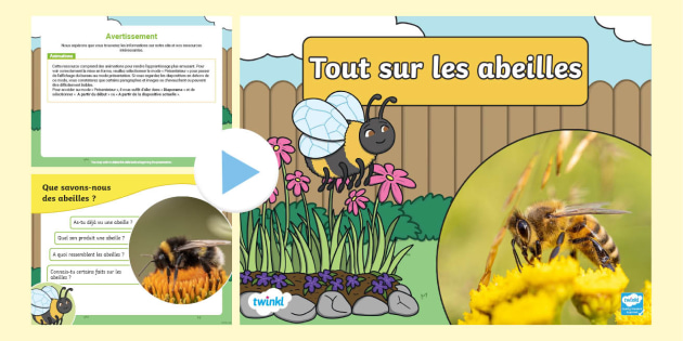 Powerpoint sur les abeilles (teacher made)
