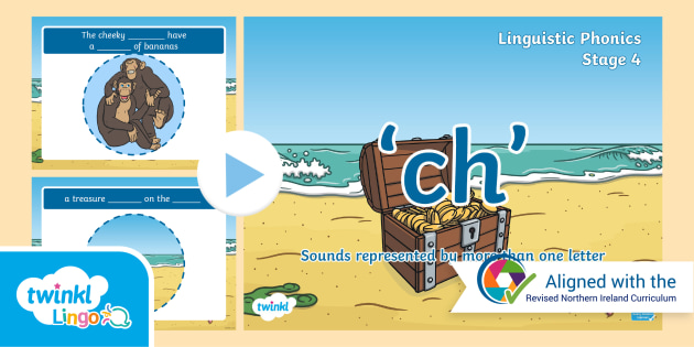 Linguistic Phonics Stage 4 'ch' PowerPoint (teacher made)