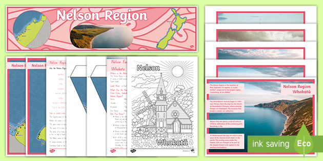 Regions of New Zealand - Nelson (teacher made)