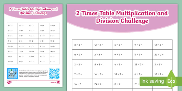 2 Times Table Activities | twinkl.com.au