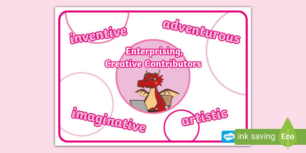 Enterprising Creative Contributors for Children Poster