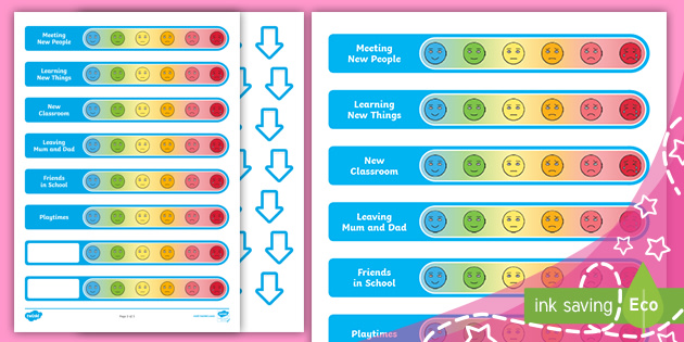 How I Feel: Back to School Activity (teacher made)