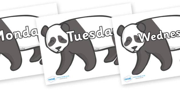 Days of the Week on Pandas