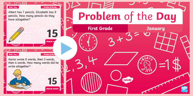 Math Problems of the Day | twinkl.com