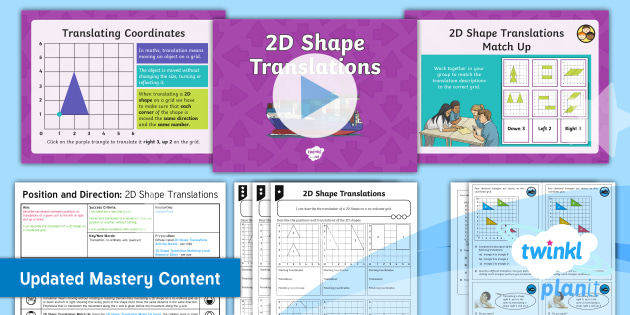 PlanIt Maths Y4 Position and Direction Lesson Pack Translations (3)