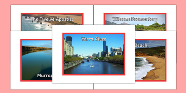 Victoria Natural Features Photo Pack - australia, rivers, lakes, mountains