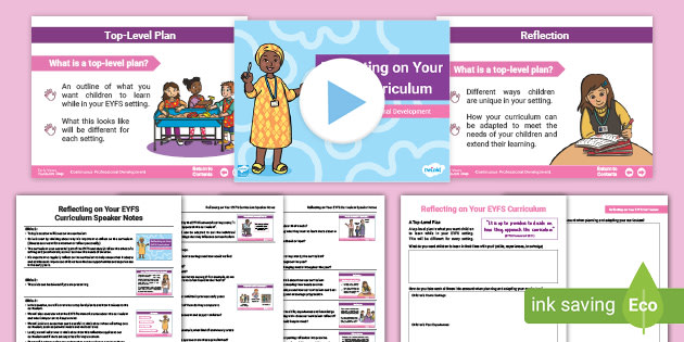 Reflecting on Your EYFS Curriculum (New EYFS 2021)