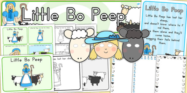 Little Bo Peep Resource Pack (teacher made)