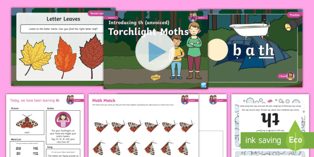 'th' unvoiced phoneme Lesson Plan - Level/ Phase 3 Wk3L2 - Twinkl Phonics
