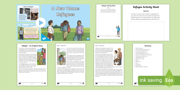 KS2 Refugee Activity PowerPoint Pack (teacher made)