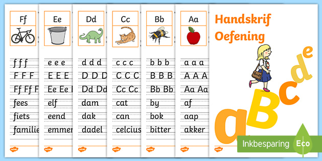 FREE! - ABC Handskrif Boekie (teacher made)
