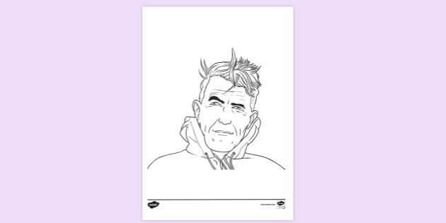 Edmund Hillary Coloring Pages