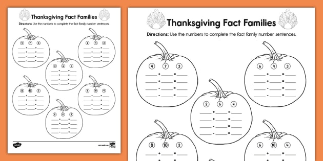 Thanksgiving Subtraction Worksheets Free Kindergarten Subtraction