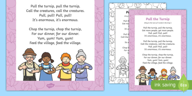 Pull the Turnip Song (teacher made)