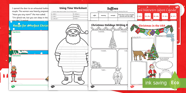 FREE! - Free Christmas Printables PDF Pack | Twinkl