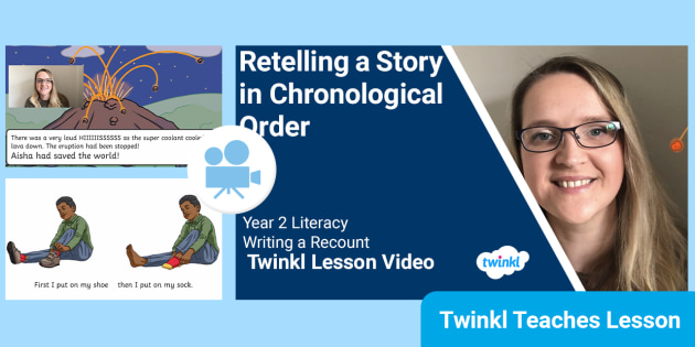 FREE! - Telling a Story In Chronological Order | KS1 Video Lesson