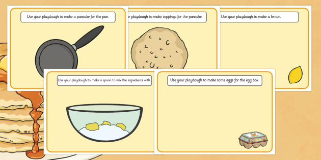 Pancake Playdough Mats (teacher made)
