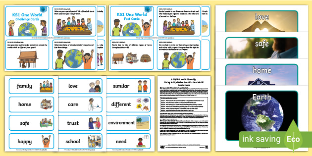 PSHE and Citizenship KS1 One World Additional Resources